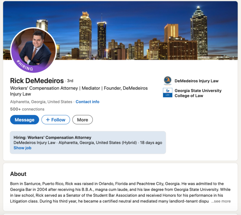 LinkedIn for Lawyers—Why You Need It and How to Make a Winning Profile ...